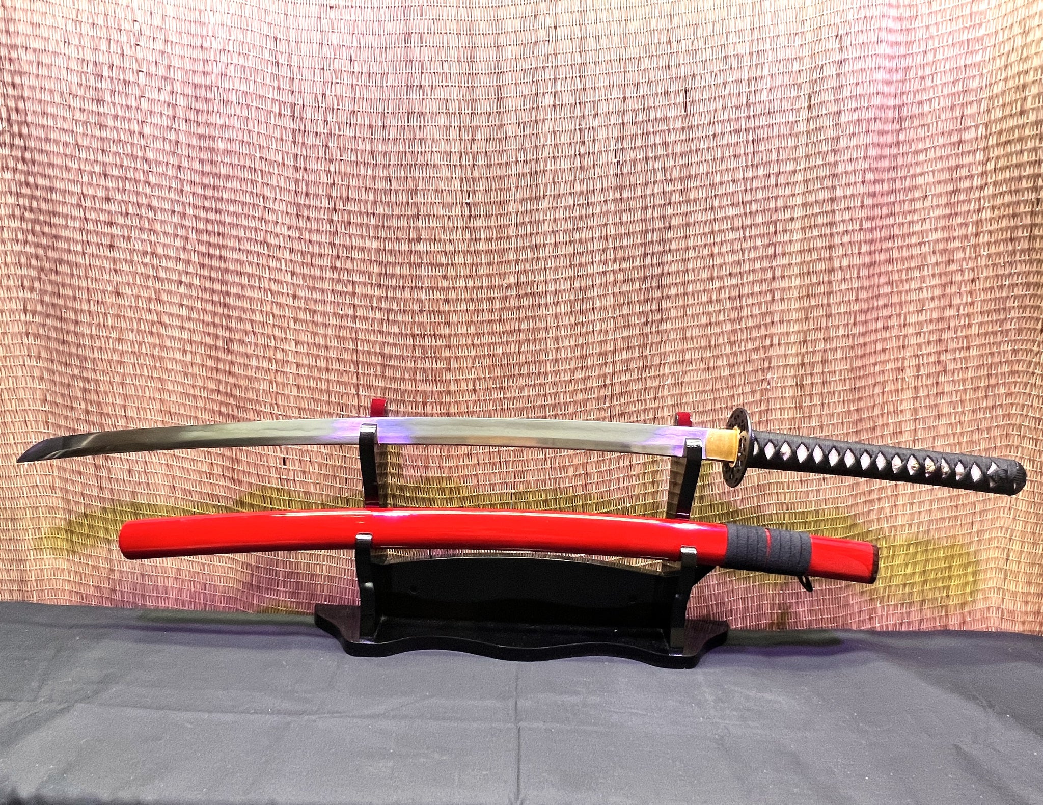 KATANA - RED SAYA BLACK TSUKA – The Samurai Connection
