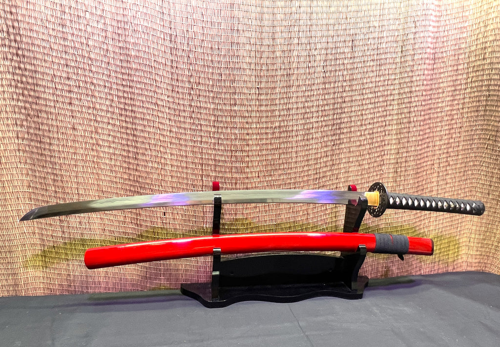 KATANA - RED SAYA BLACK TSUKA – The Samurai Connection