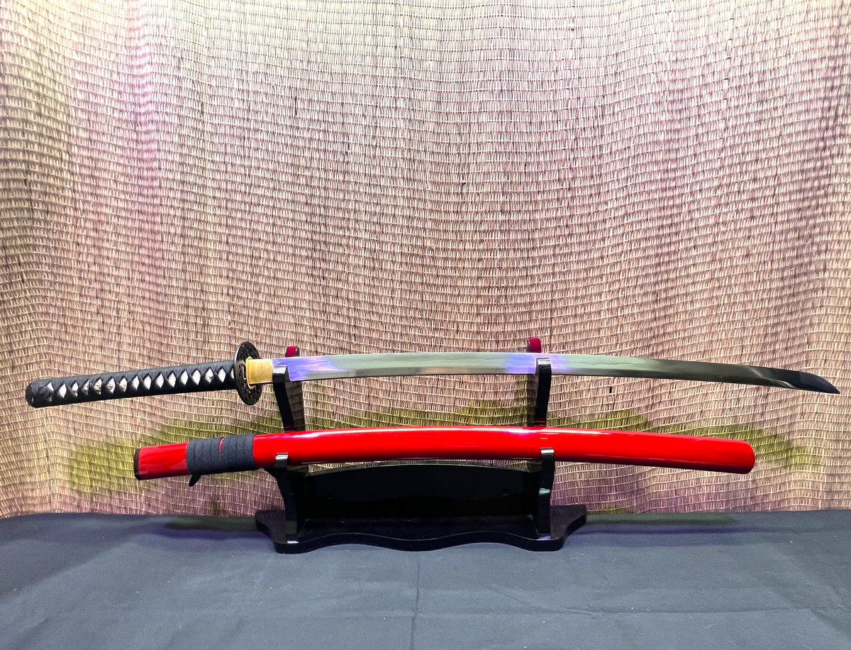 KATANA - RED SAYA BLACK TSUKA – The Samurai Connection